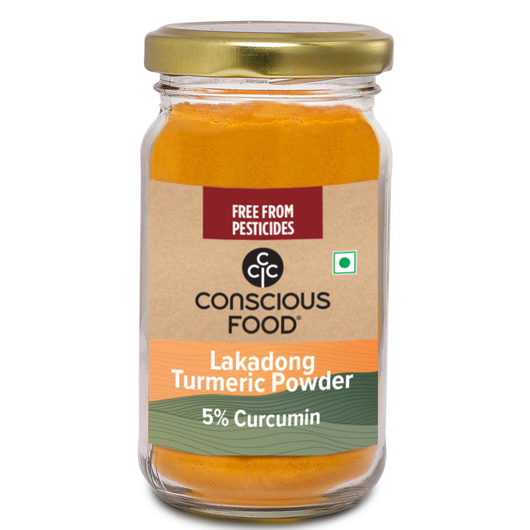 Conscious Food high curcumin turmeric powder 100g - Natureallé